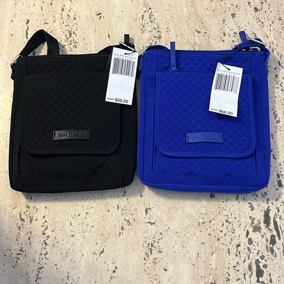 Vera Bradley | Bags | Vera Bradley Iconic Rfid Mini Hipster Gaga Blue ...